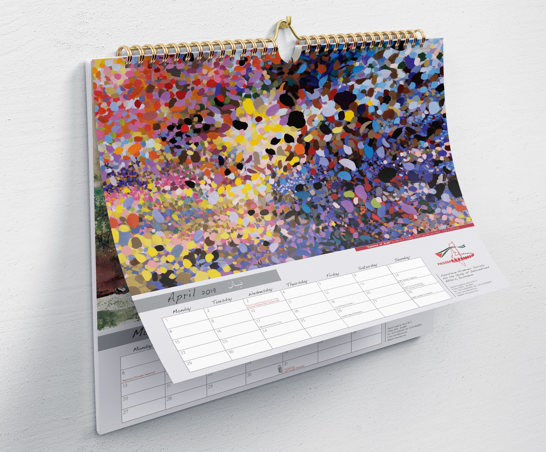 WALL CALENDAR 2019 – PASSIA